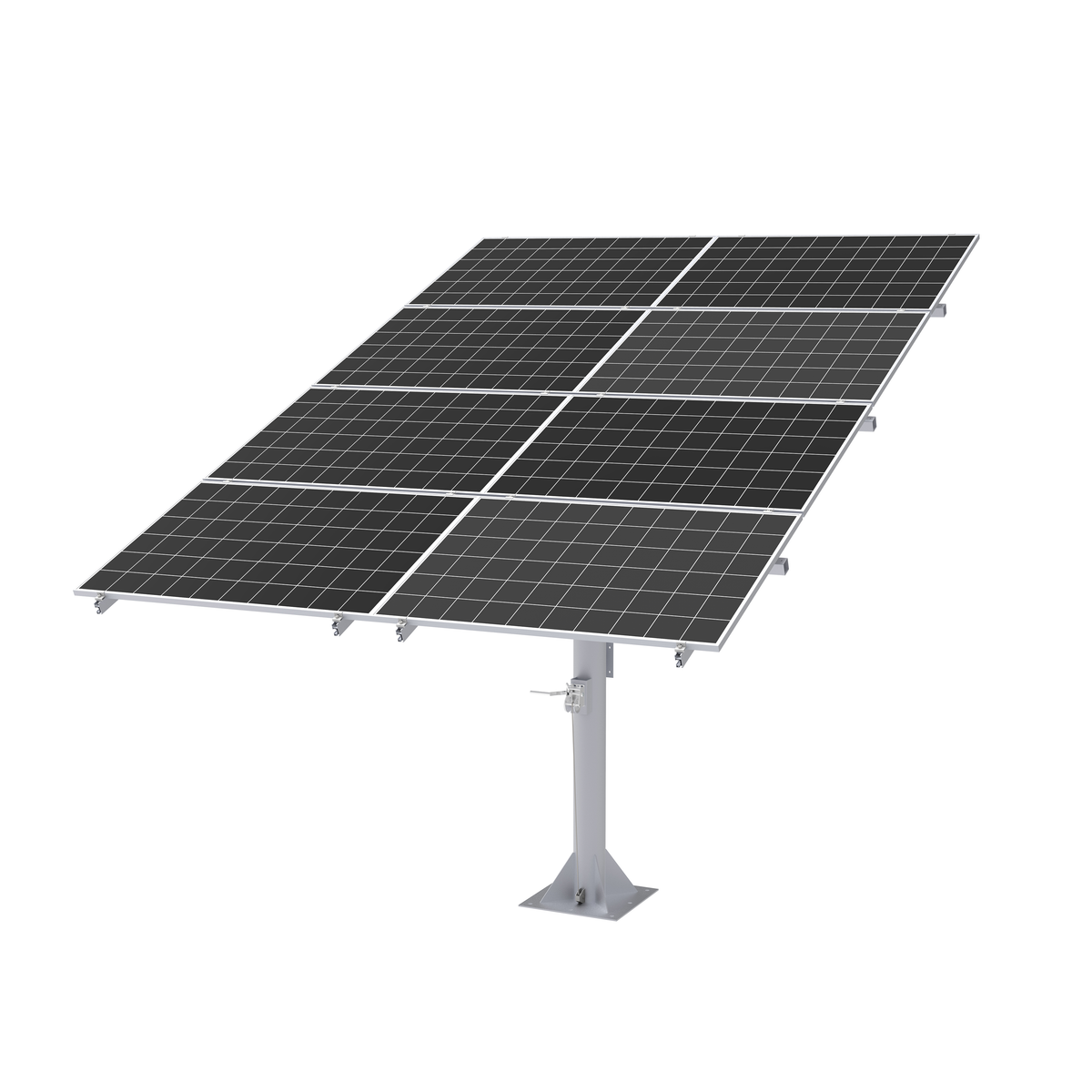 Elios Arbora P8 | Pole Mount System for 8 Solar Panels (Large) | Post ...