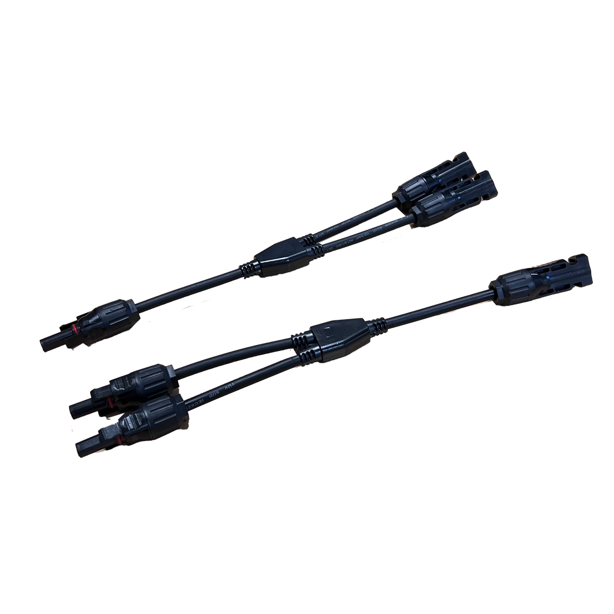 1 pair x Solar Connectors Y parallel connection 2 solar electric branc ...