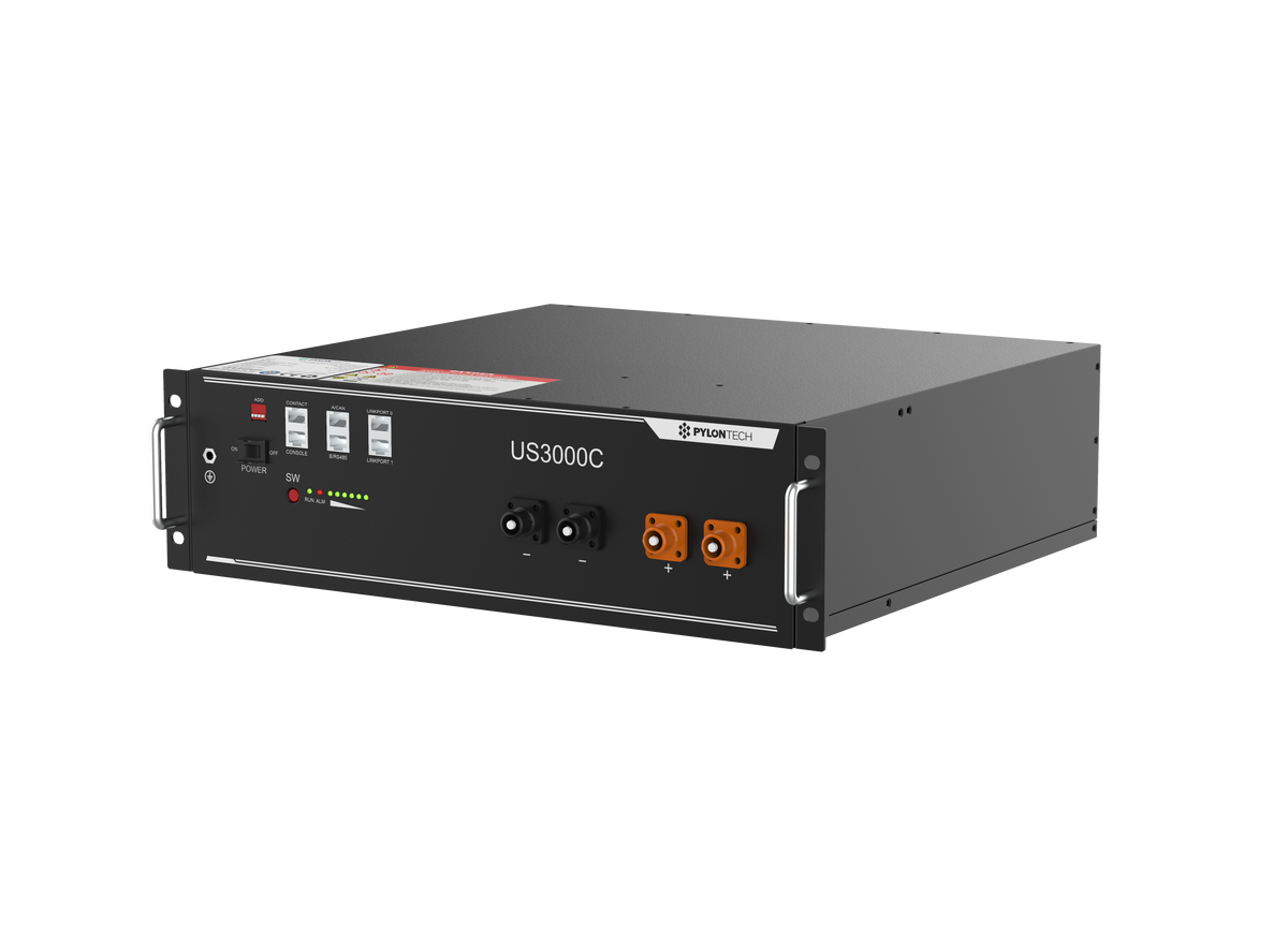 Pylontech US3000C LiFePO4 Battery | 48V-3,37kWh BESS Solution | UL ...